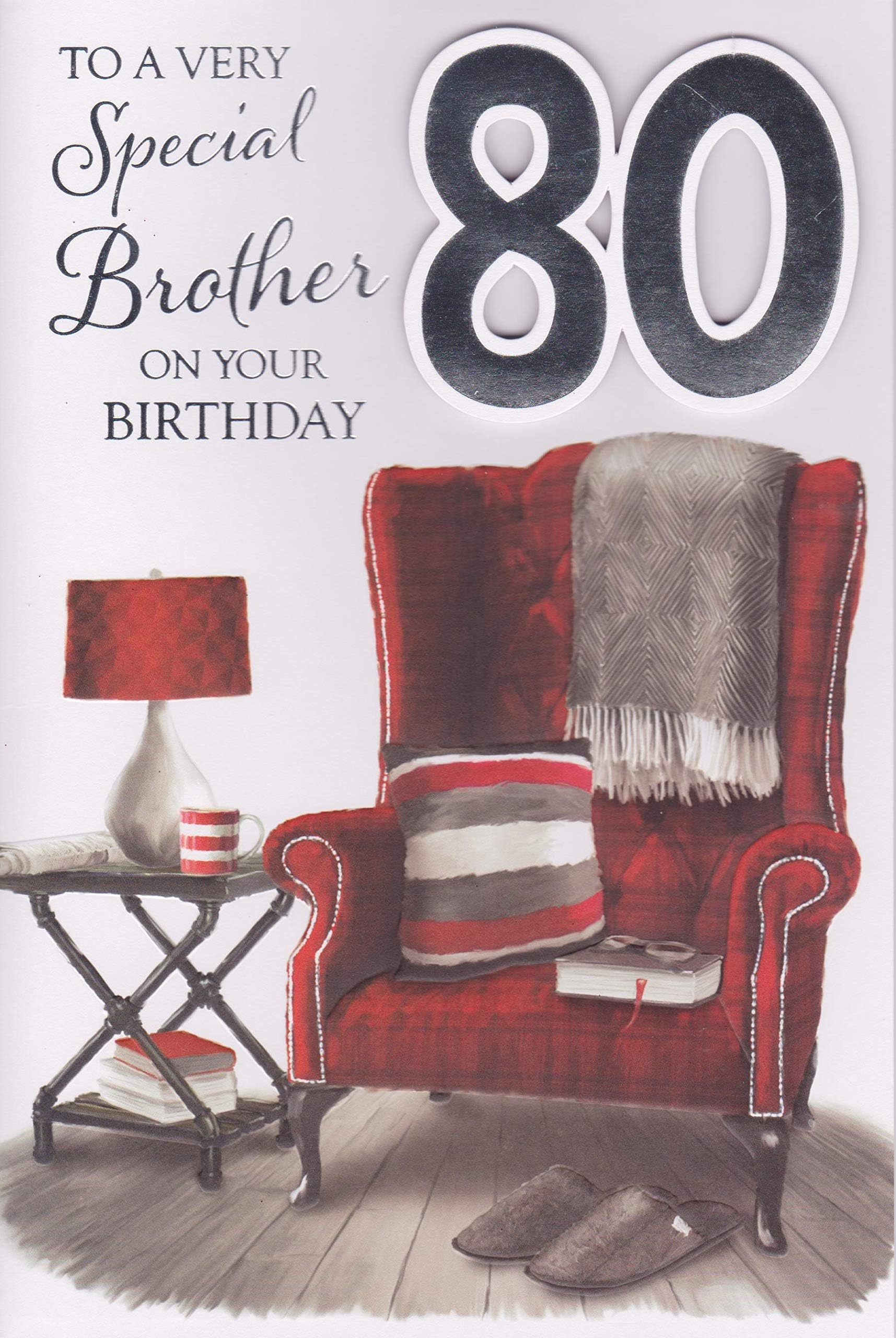 Prelude ~ Brother 80th Birthday Card ~ to A Very Special Brother On ...