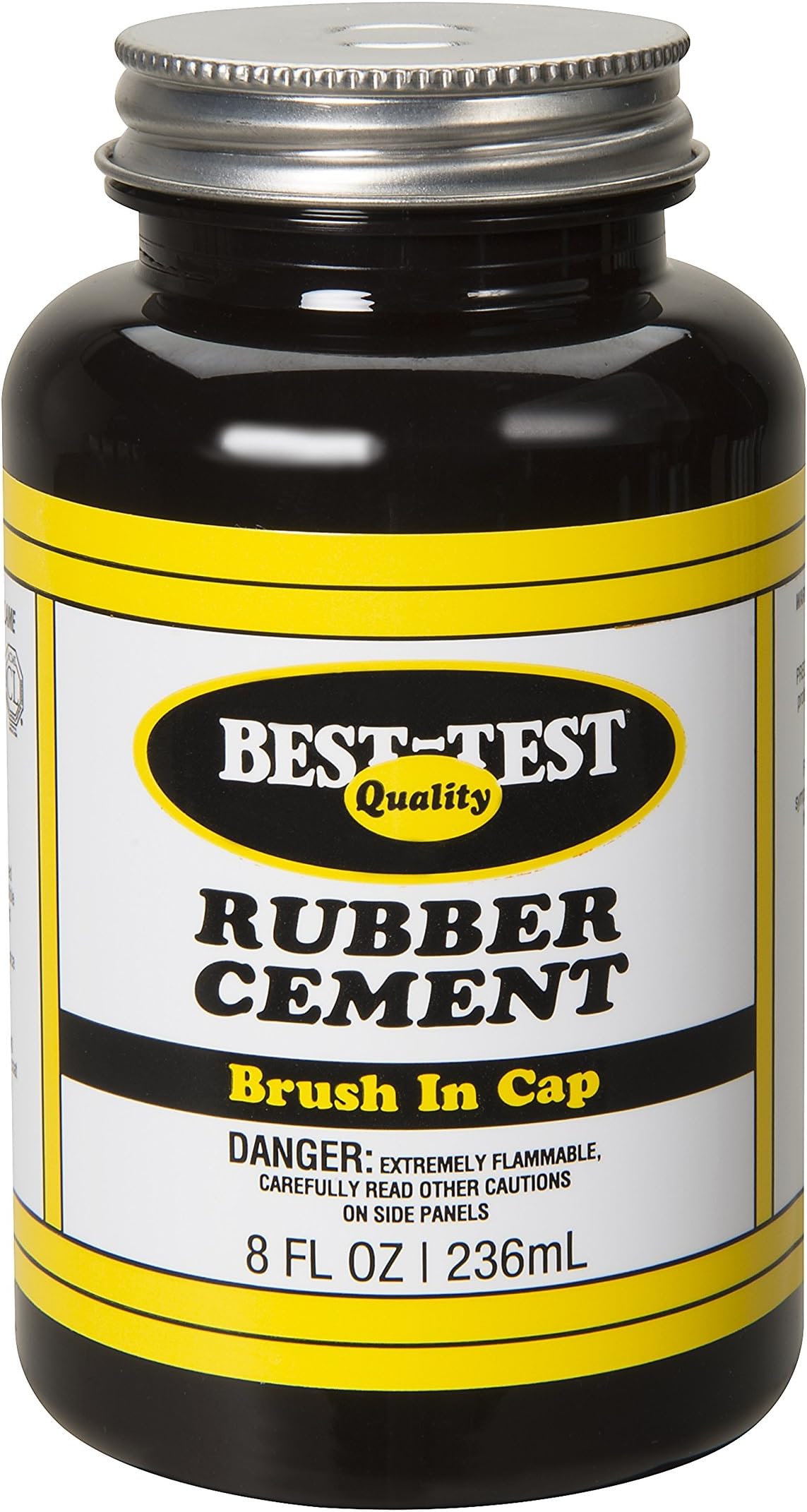 Amazon.com: Gorilla Rubber Cement with Brush Applicator, Clear Glue, 4 ...