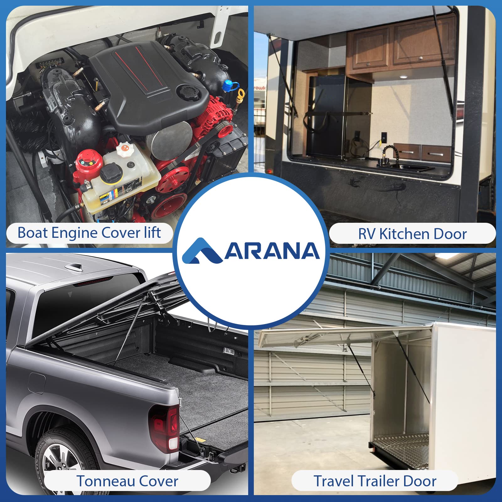 Snapklik.com : 024339 26 Inch 70LB Gas Spring Struts, C1612492 26” 311N ...