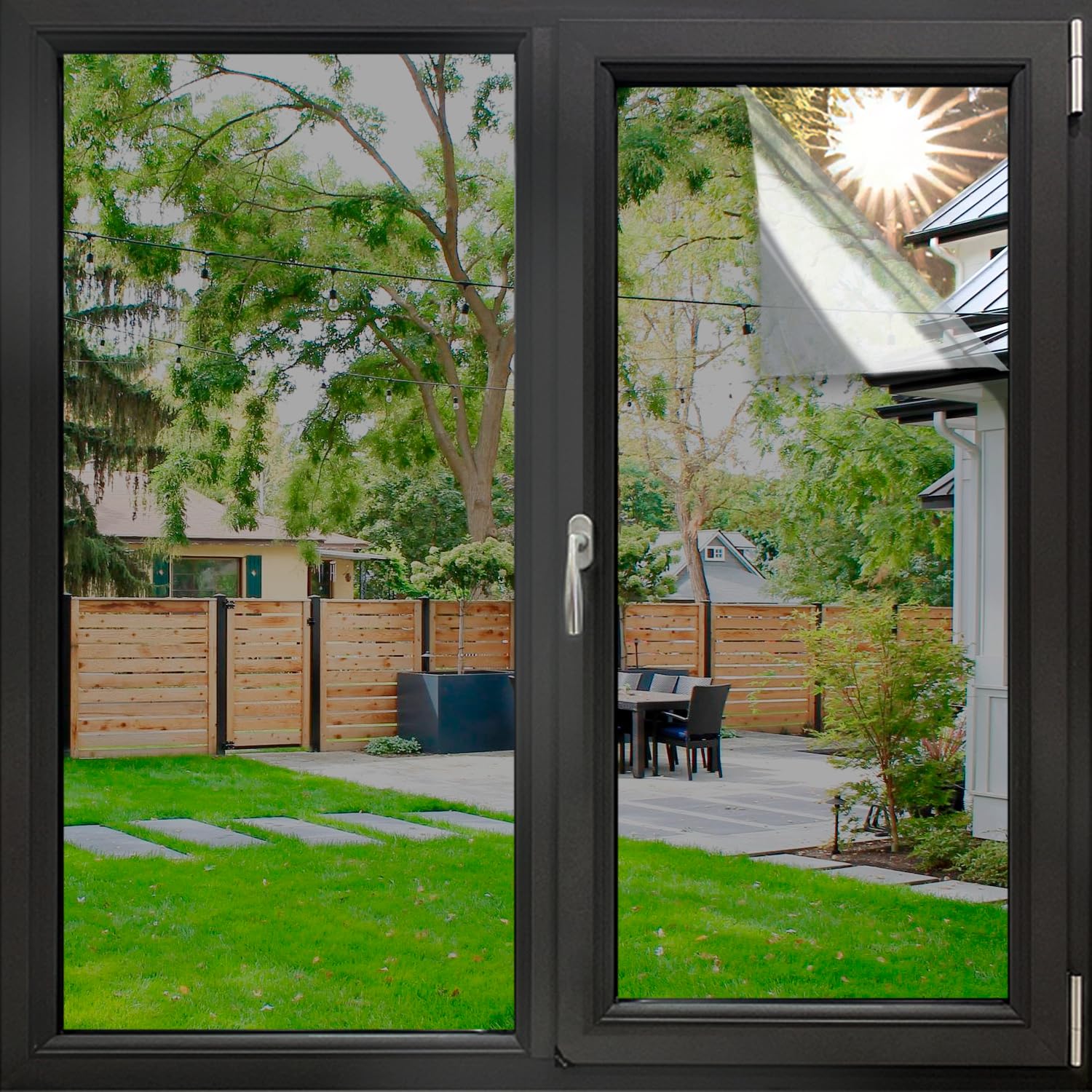 Amazon.com: Sun Blocking Privacy Window Film: One Way Window Tint for ...