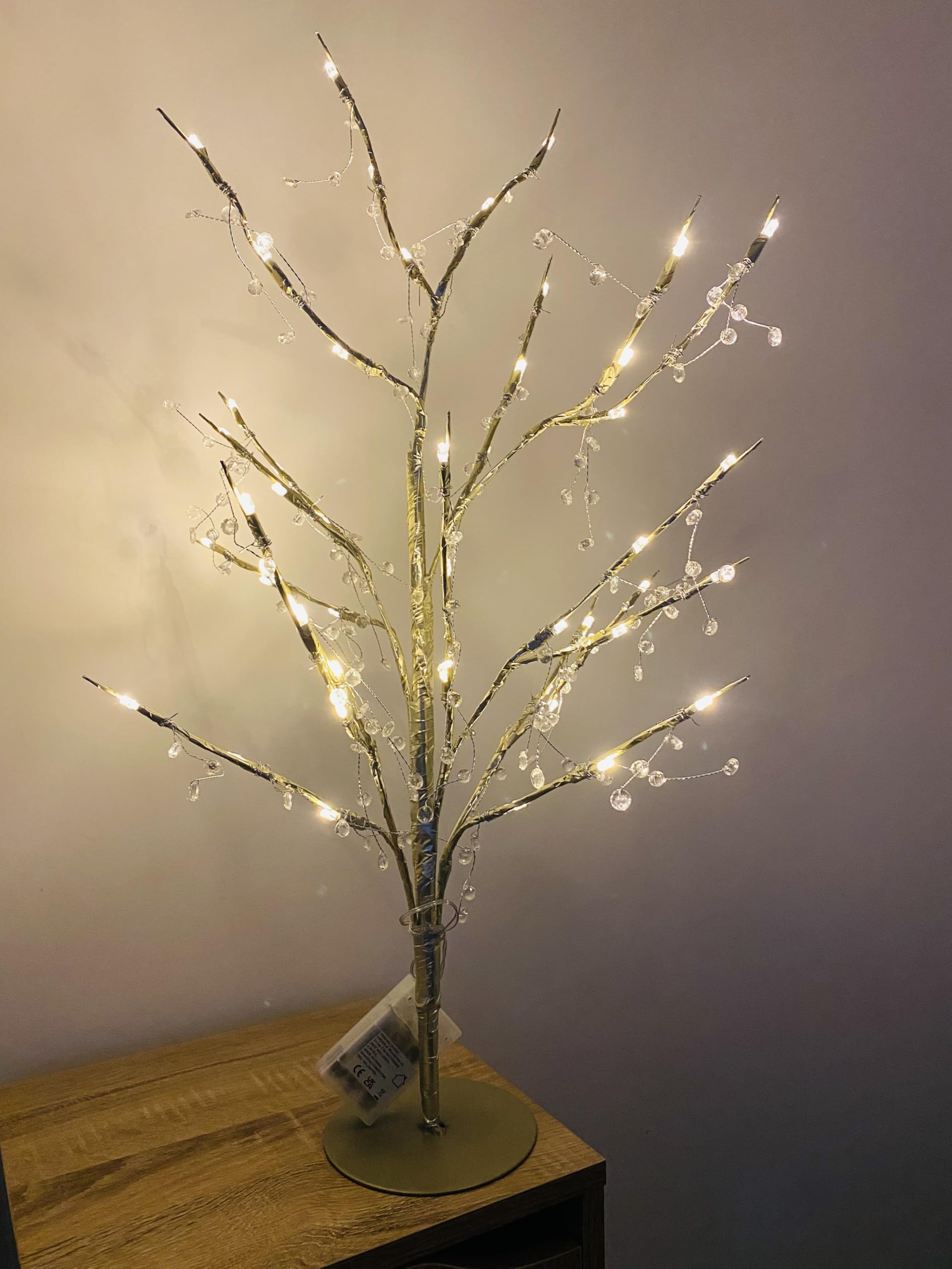 Spot on dealz® 48 LED Twig Tree With Lights Indoor Christmas ...