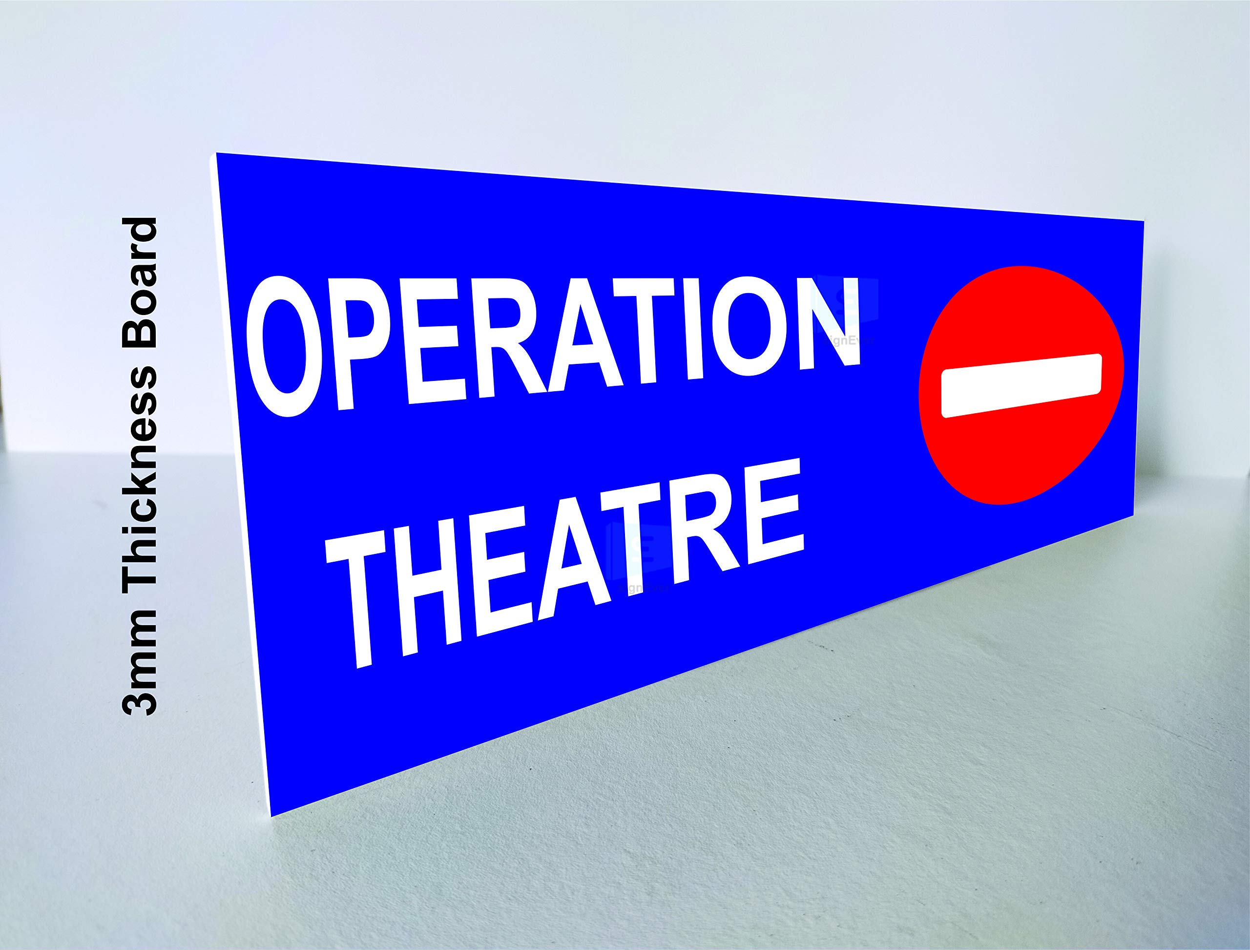Buy SIGN EVER Operation Theatre Sign Board For Hospital Pharmacy ...