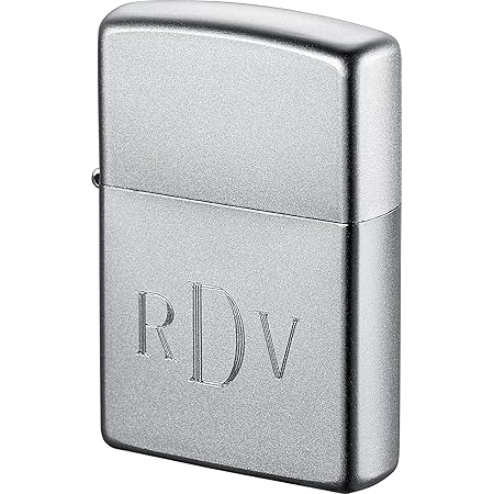 Amazon.com: Personalized Zippo Lighter with Roman Monogram - Free ...