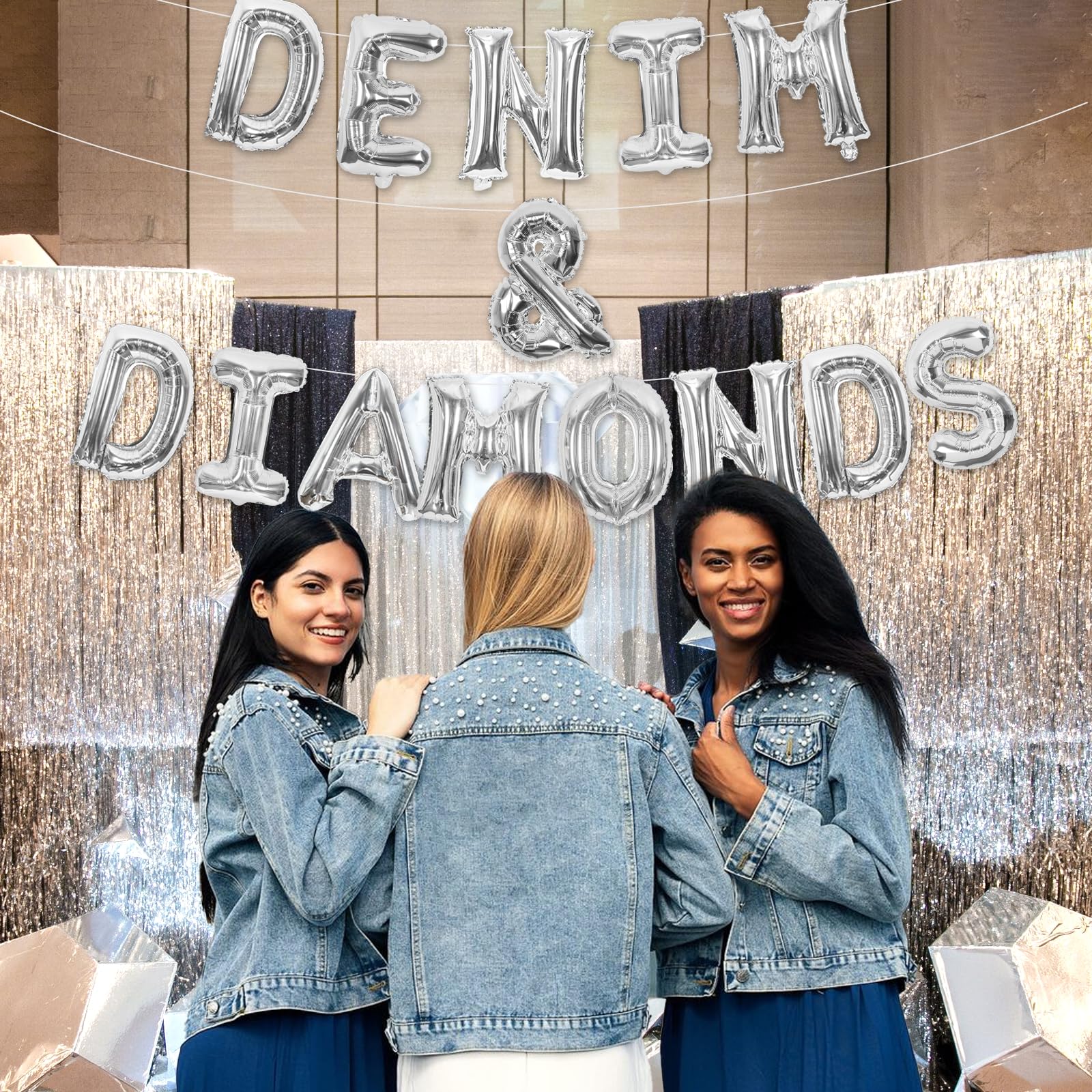 Denim And Diamonds Theme Party Decorations Rustic Glamour: Denim