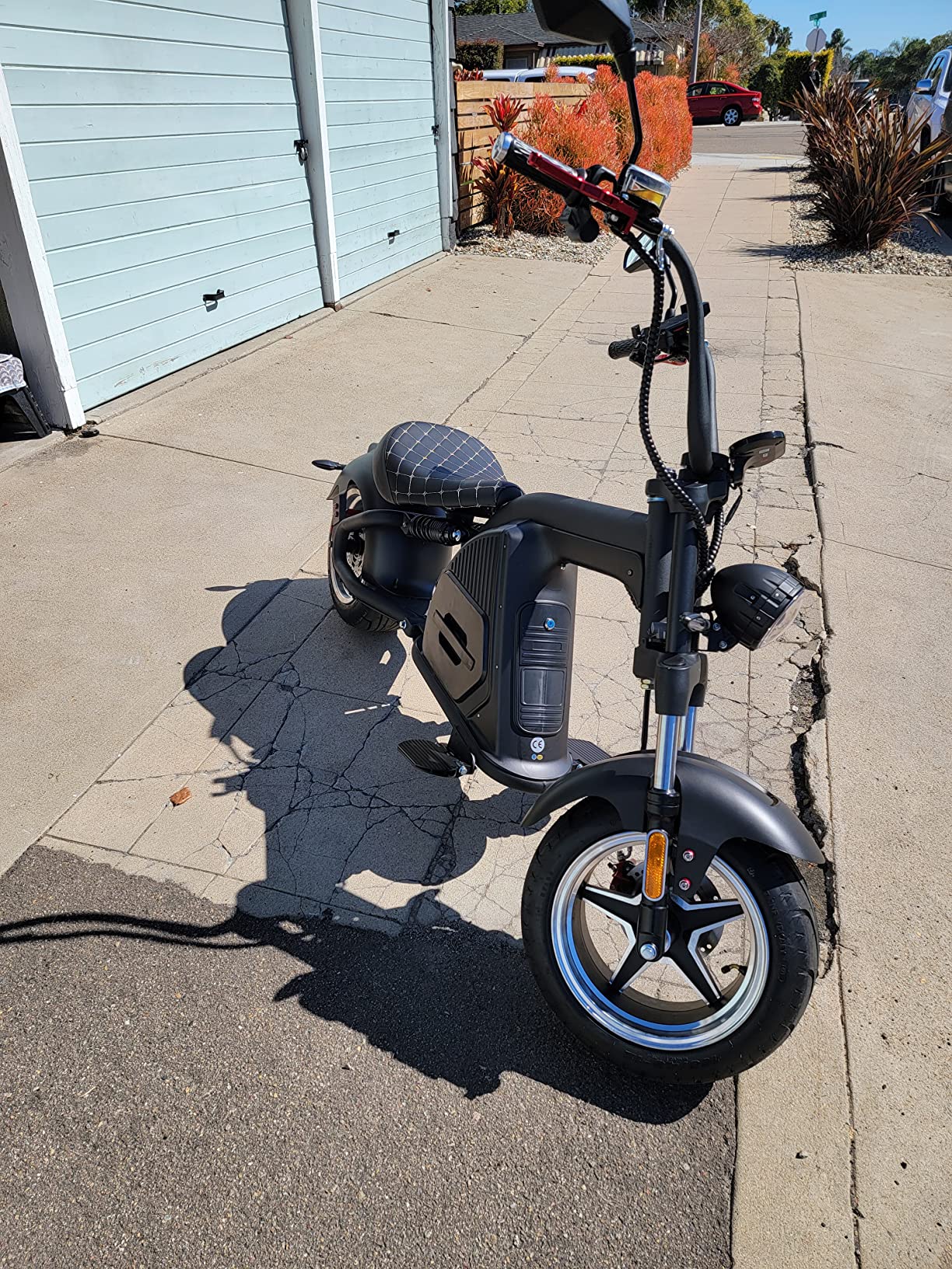 $92/mo - Finance Eahora DOT Approved M8 2000W 37MPH Electric Motorcycle ...