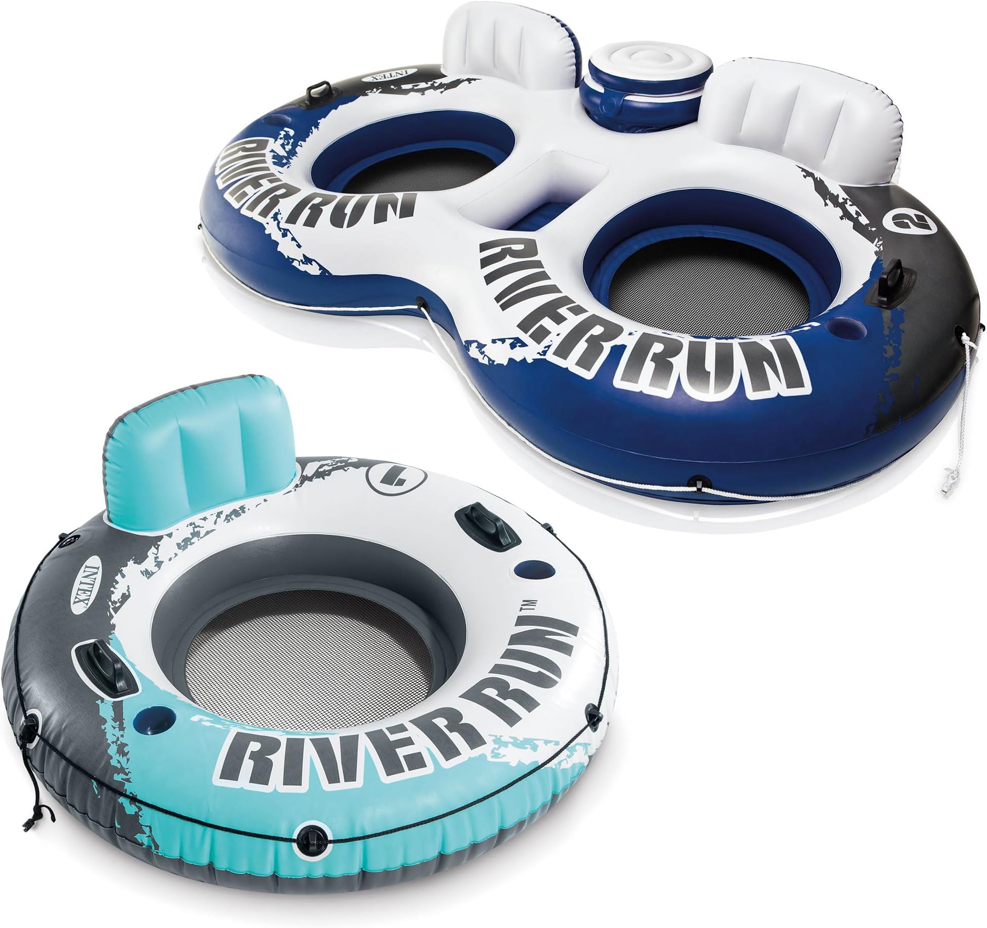 Amazon.com: Intex 58837EP River Run Inflatable 2 Rider & Single Rider ...