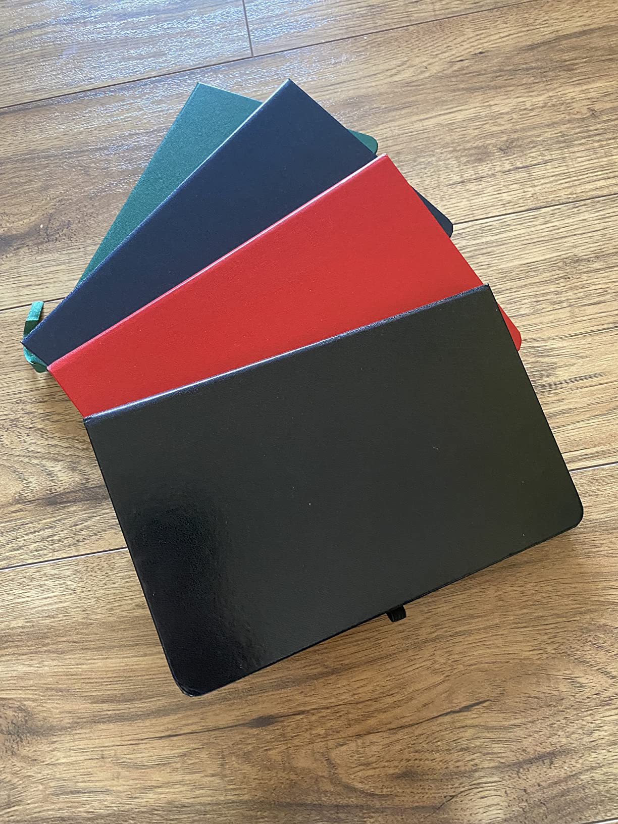WallDeca Lined Journal Notebooks 4 Pack | Hard Cover, 240 Pages ...