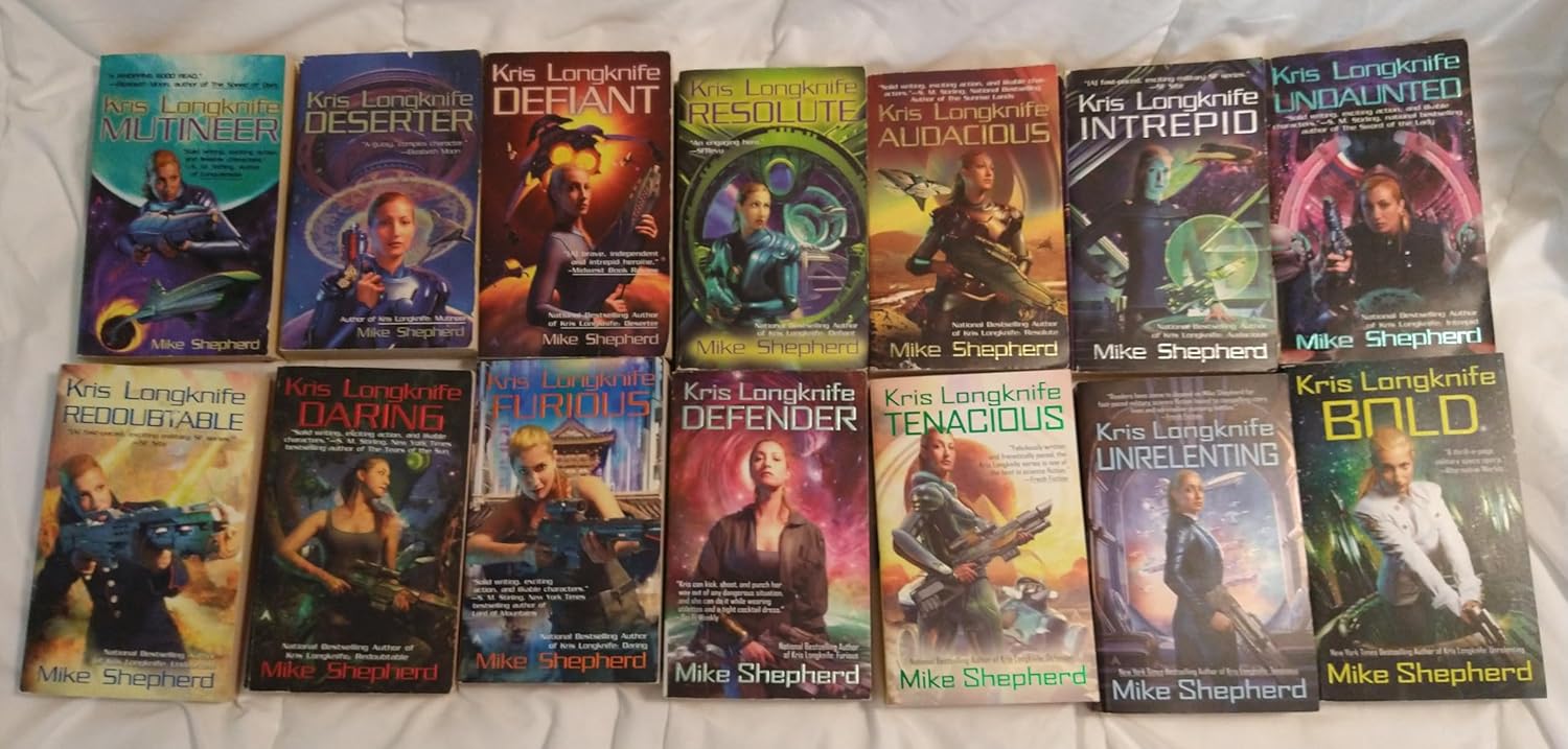 Kris Longknife series by Mike Shepherd - Complete Set of the 19 Book Series: Mike Shepherd ...