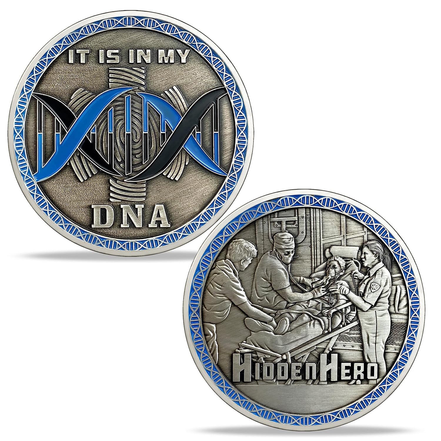 Amazon.com: EMS EMT Challenge Coin First Responder Emergency Medical ...