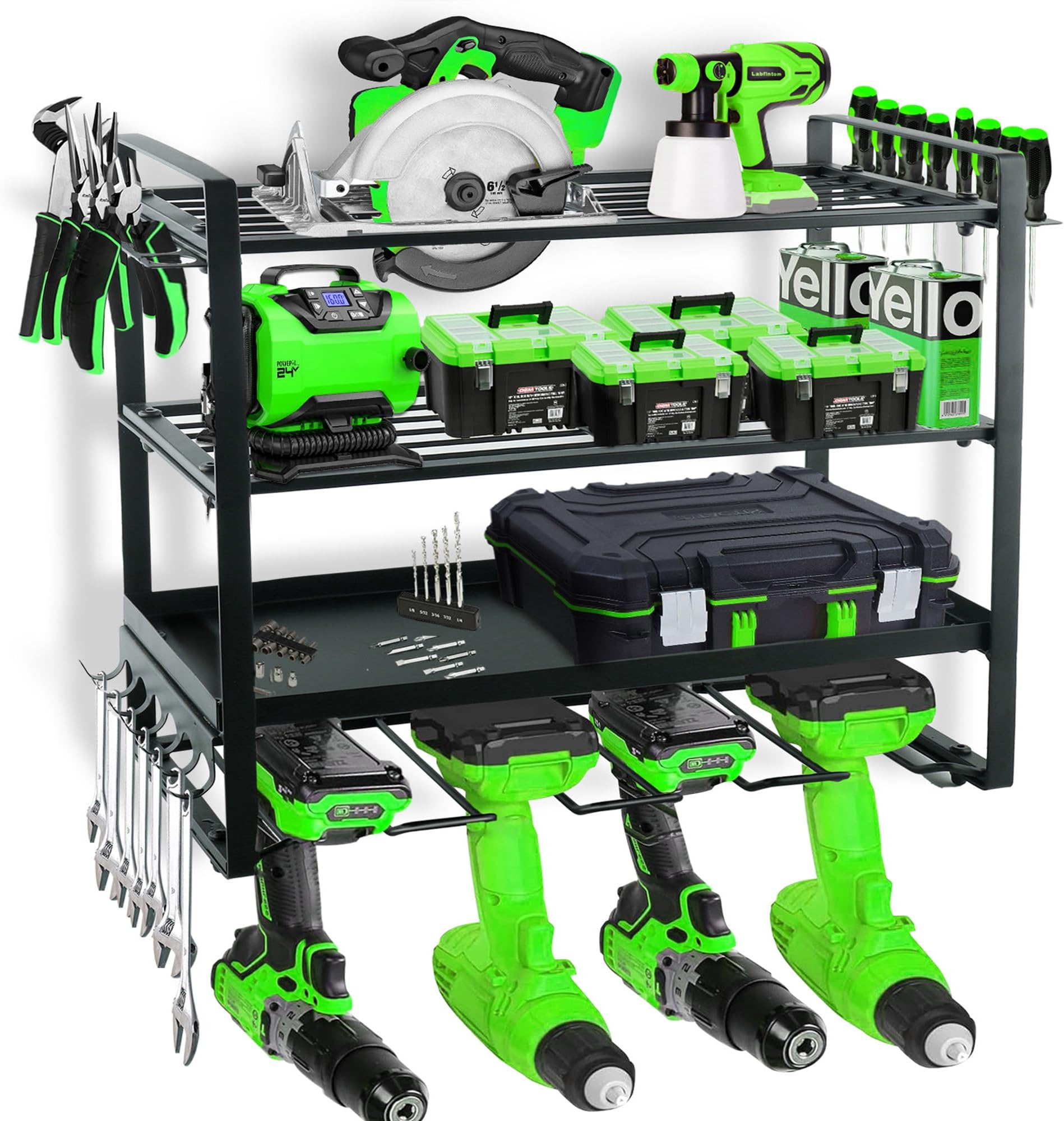 Amazon.com: LMAIVE Power Tool Organizer, Tool Organizers and Storage ...