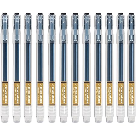 Friction pens, Erasable Gel Pens 12PCS Erasable Rollerball Pen and 20 ...
