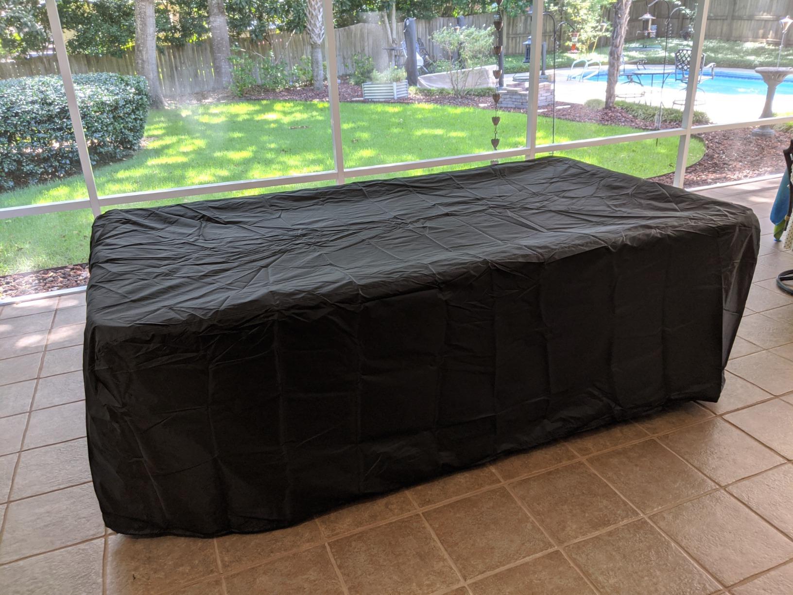 Amazon.com: Onlyme Pool Table Cover, 7/8/9 FT Billiard Table Cover ...