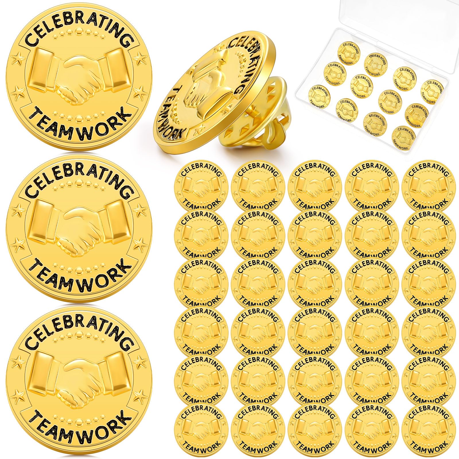 Amazon.com : Ceenna 50 Pcs Employee of The Month Lapel Pin Employee ...