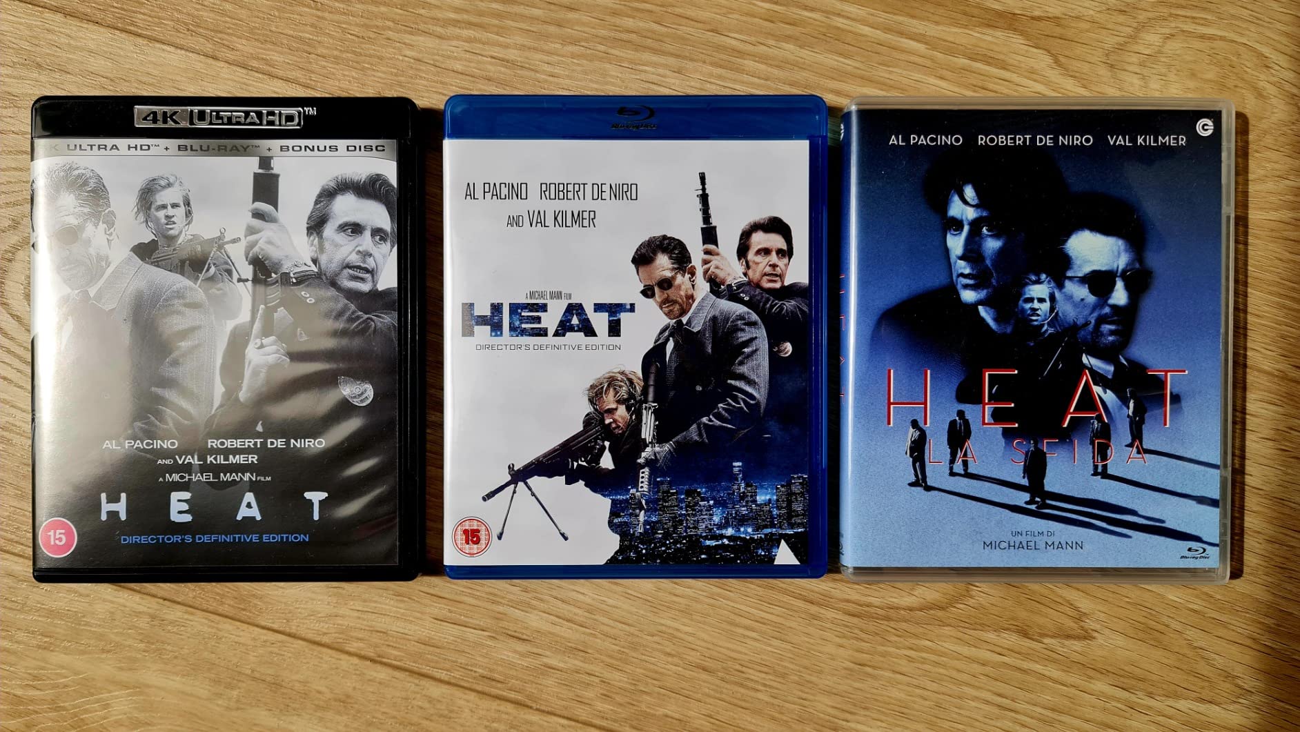 Heat: Amazon.it: Al Pacino, Robert De Niro, Danny Trejo, Hank Azaria ...