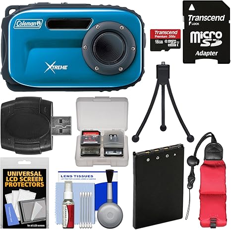 Amazon.com : Coleman Xtreme C5WP Shock & Waterproof Digital Camera ...
