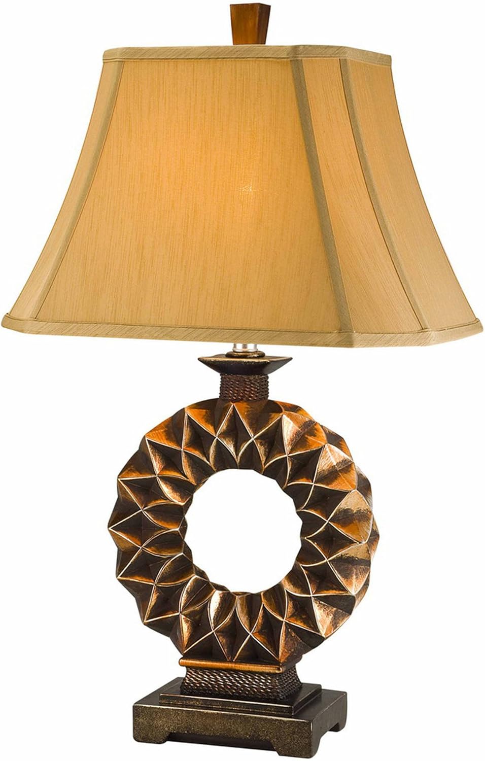 OK LIGHTING OK-4222T Lamps, Brown - Amazon.com