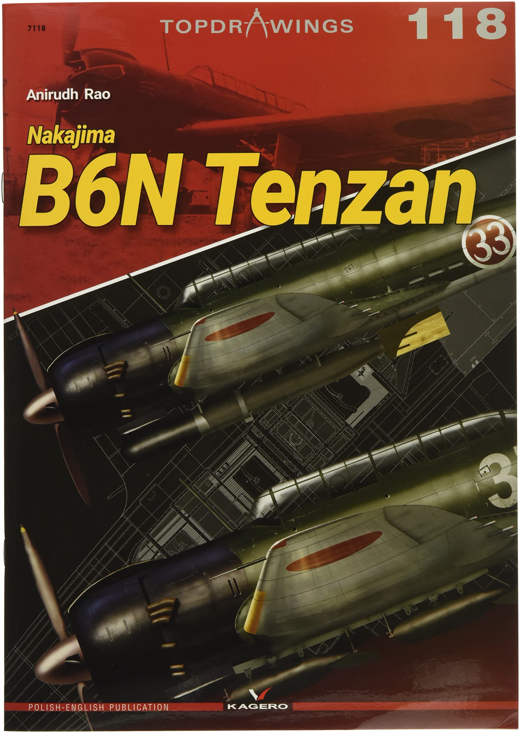 Nakajima B6N Tenzan (TopDrawings): Rao, Anirudh: 9788366673588: Amazon ...