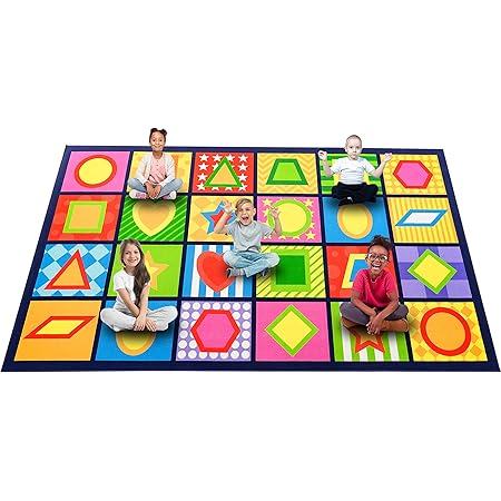 Amazon.com: Booooom Jackson Classroom Carpets Kid Rug for Classroom ...