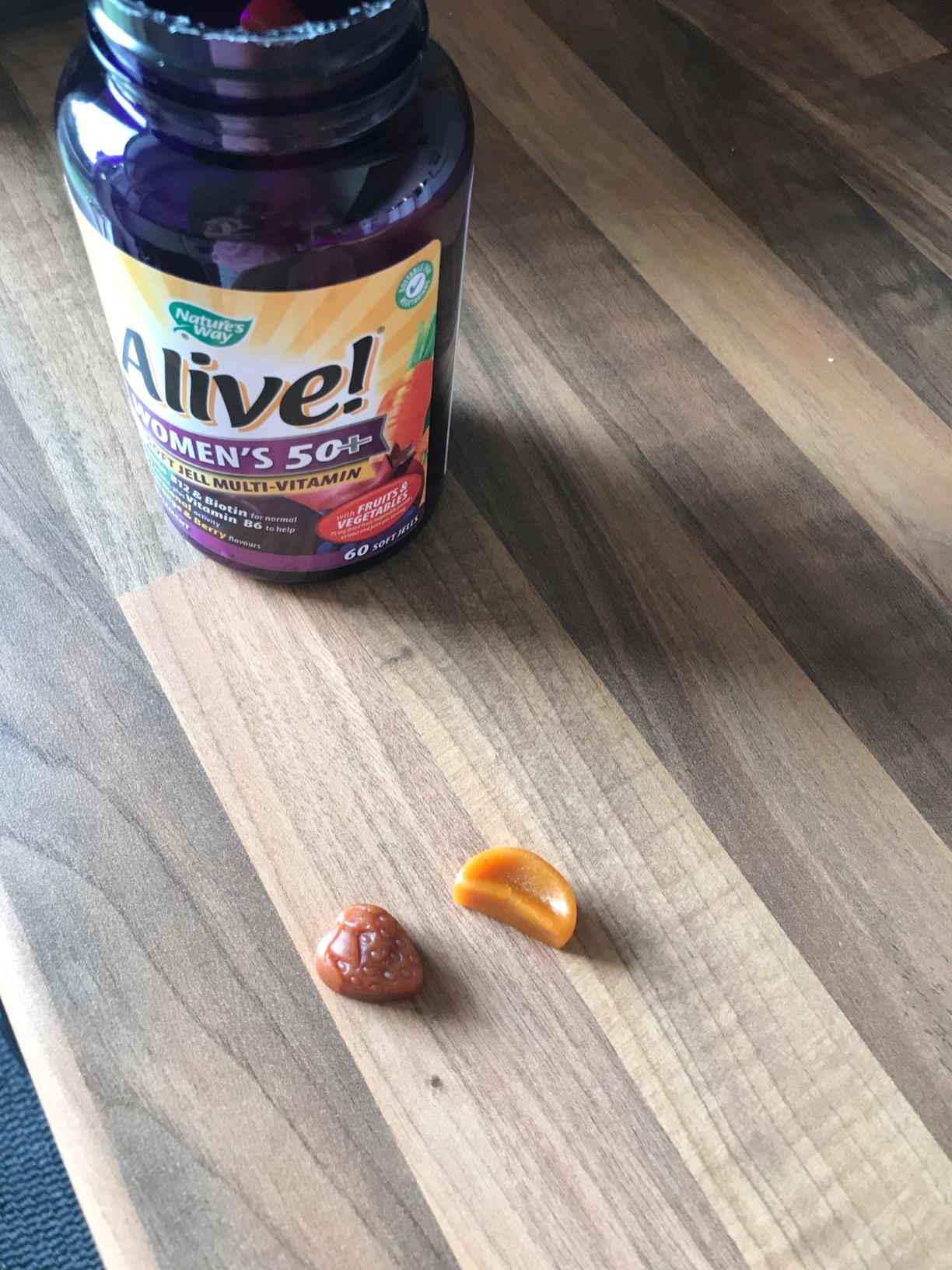 Alive! Women’s 50+ Multivitamin Gummies, Multi-vitamins & Minerals with ...