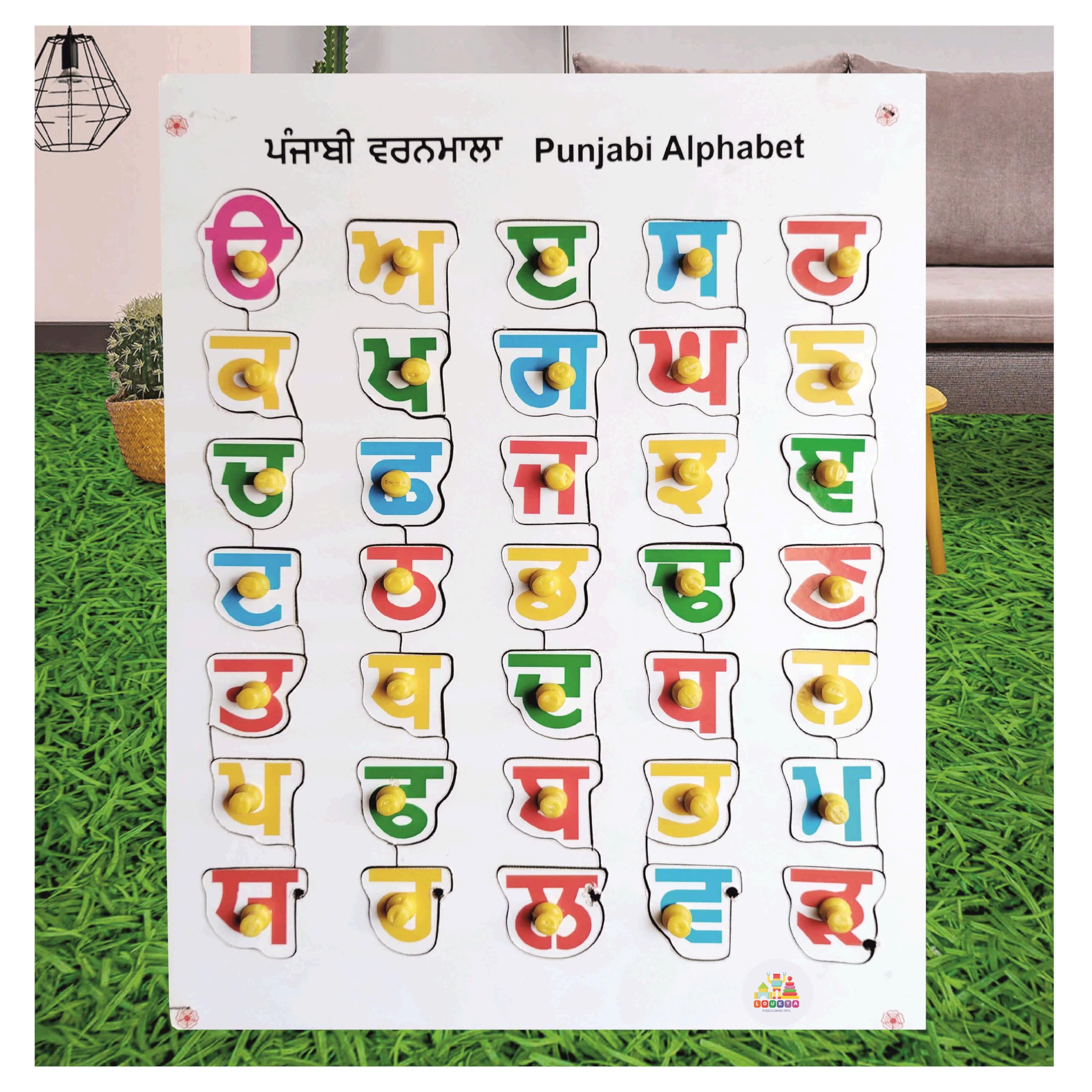 Punjabi Alphabet I Attempted To Make A Chart For The Shahmukhi