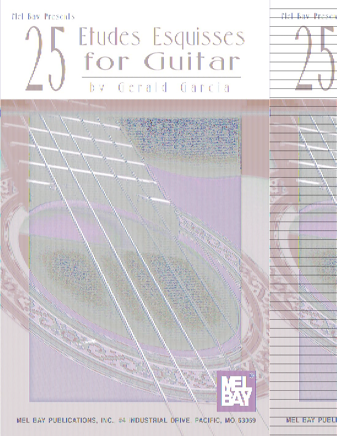 25 Etudes Esquisses for Guitar: Garcia, Gerald: 9780786604074: Books - Amazon.ca