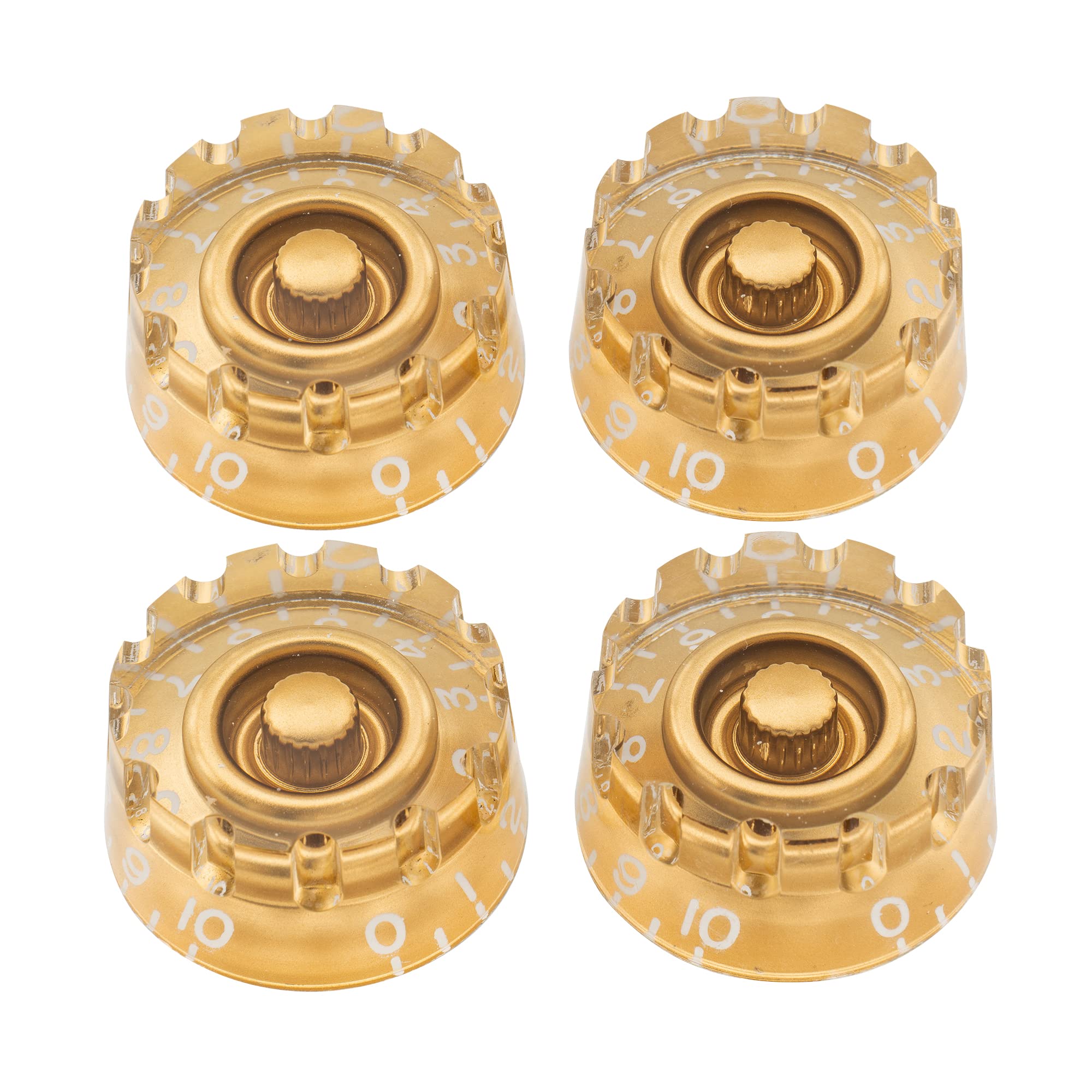 Musiclily Pro Metric Size 18 Splines Knurled Speed Control Knobs for ...