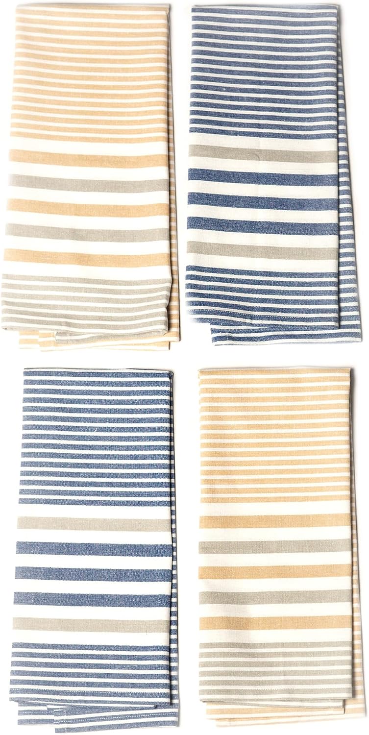 Amazon.com: The Fine Living Co. Decorative Kitchen Towels Set of 4 ...