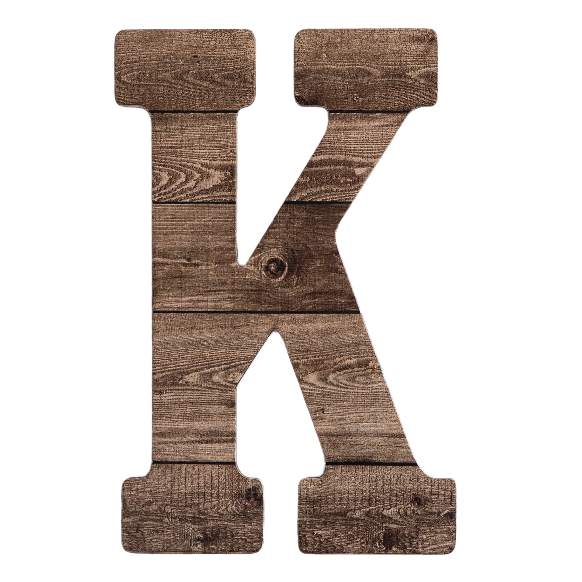 Amazon.com: COLLECTIVE HOME - 12" Wood Letters for Wall Decor, Rustic ...