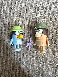 Amazon.com: Bluey Figure 2-Packs, Beach Mermaid Tails 2.5 Inch and ...