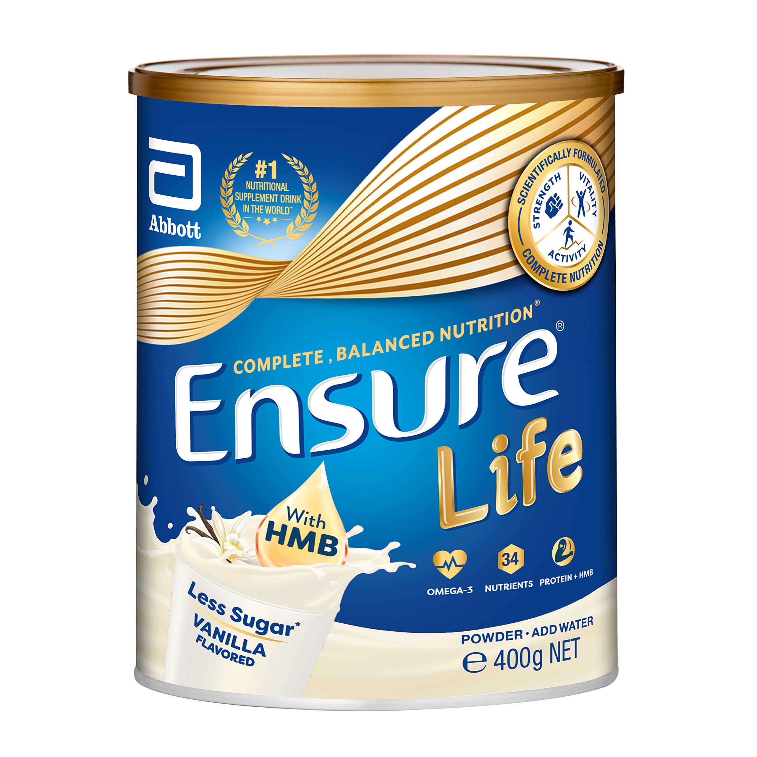 Ensure Gold Vanilla Hmb 400g Rose Pharmacy Ensure Life HMB 850g