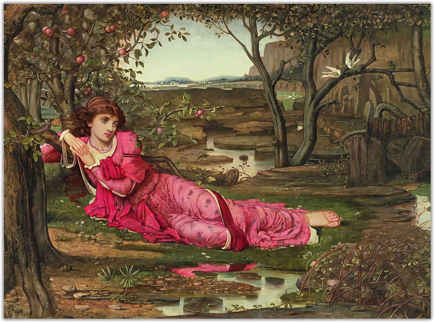 Amazon.com: Song Without Words by John Melhuish Strudwick Prints ...