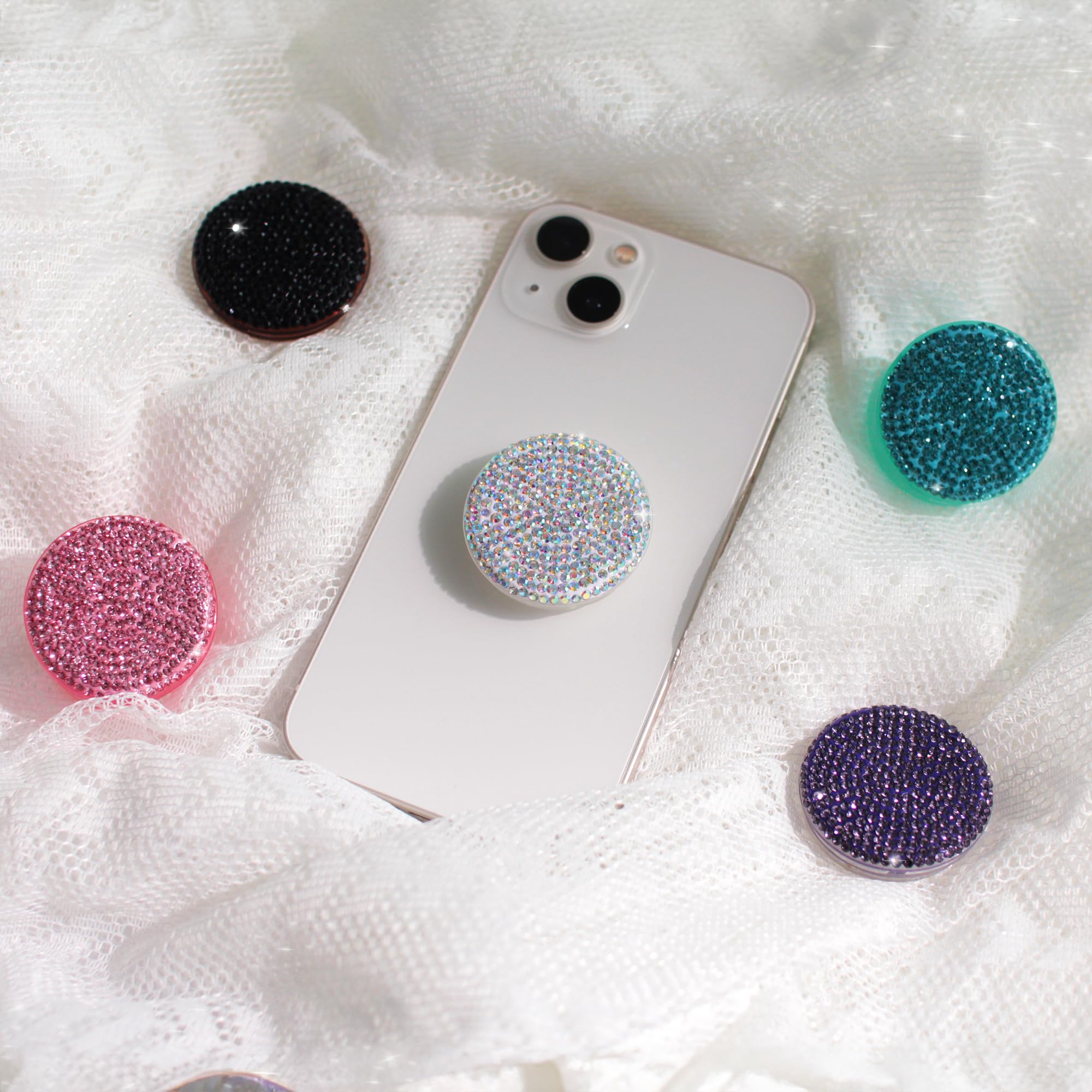 Snapklik.com : DALSTONE Cute Sparkling Cubic Round Shape Collapsible ...