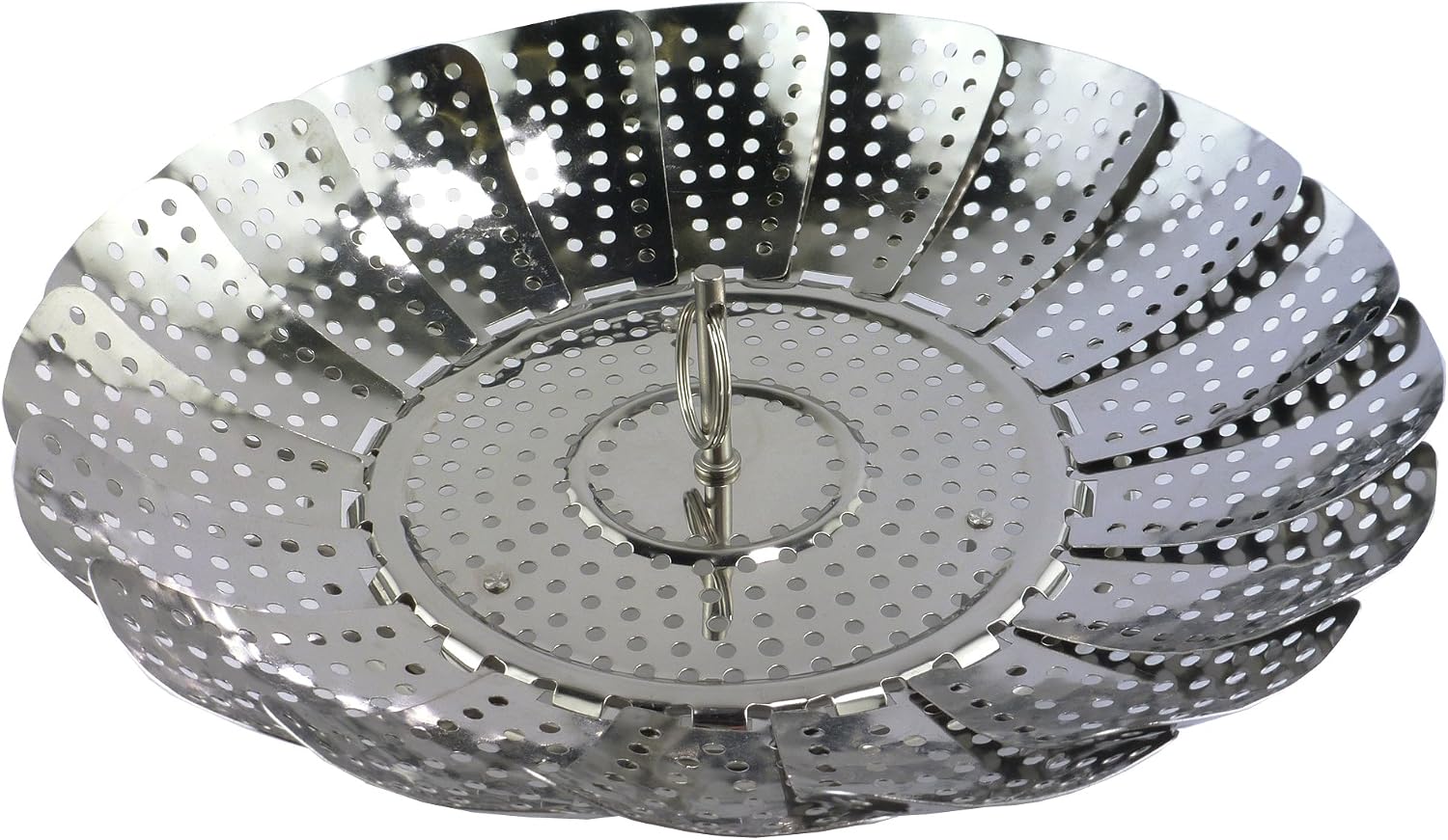 Amazon.com: Stainless Steel Collapsible Steamer Basket 5.5” to 9 ...