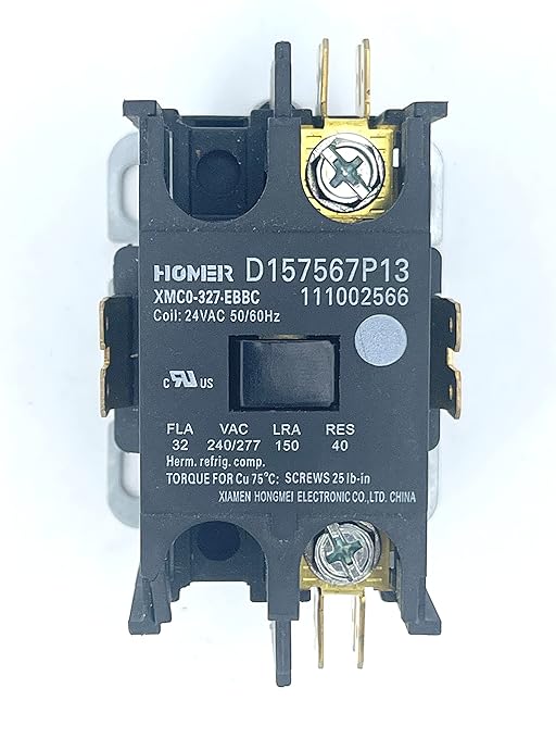 XMC0-327-EBBC Definite Purpose Contactor - 1 Pole Contact, FLA32, VAC ...