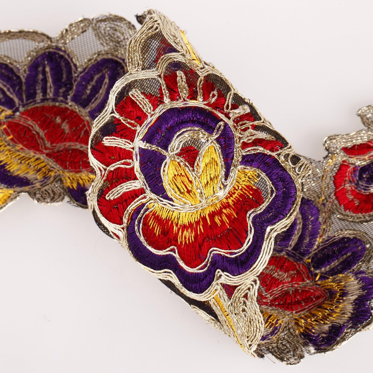 Neotrims Indian Embroidery Ribbon Bridal Salwar Kameez Sari Wedding By ...