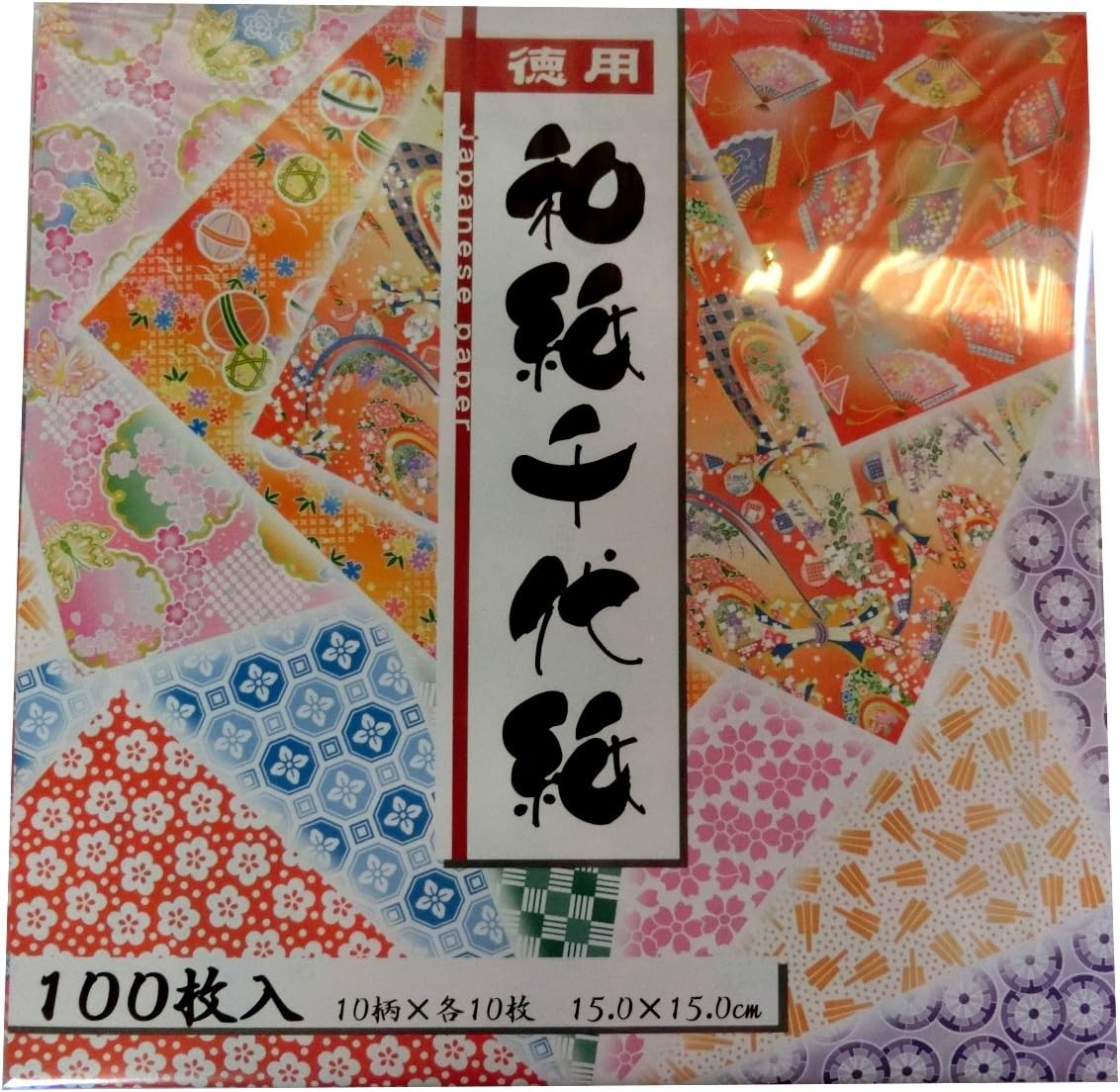 Amazon.com : Toyo Washi Origami Paper - 100 Sheets, 6 x 6 Inches ...