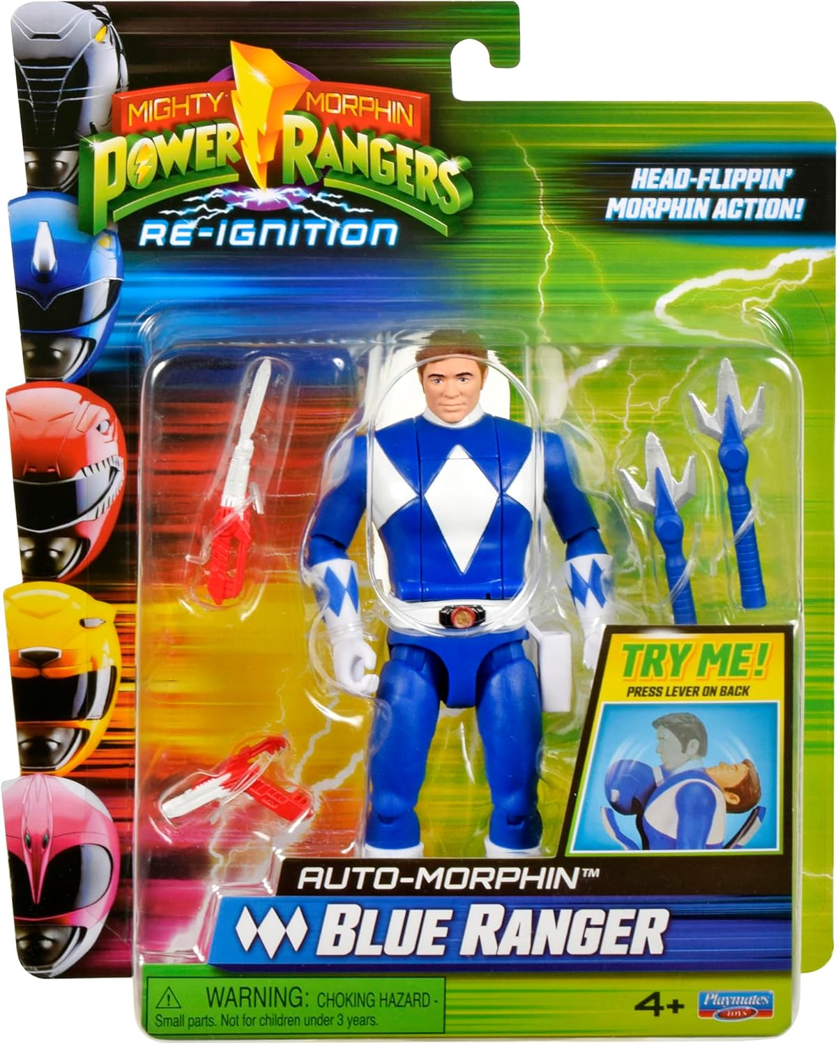 Amazon.com: Power Rangers Re-Ignition 6 Inch Action Figure Auto Morphin ...