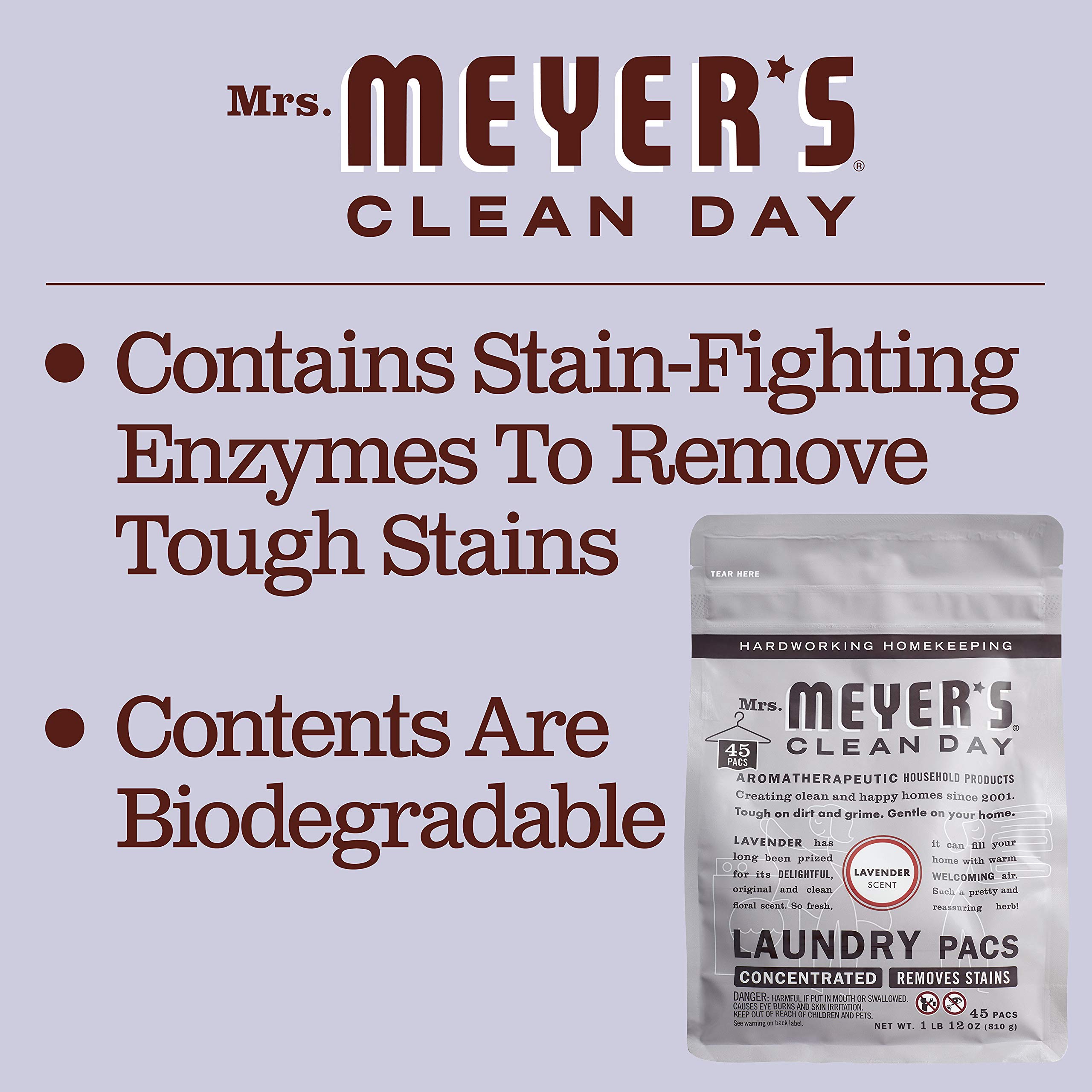Snapklik.com : MRS. MEYERS CLEAN DAY Laundry Detergent Pods