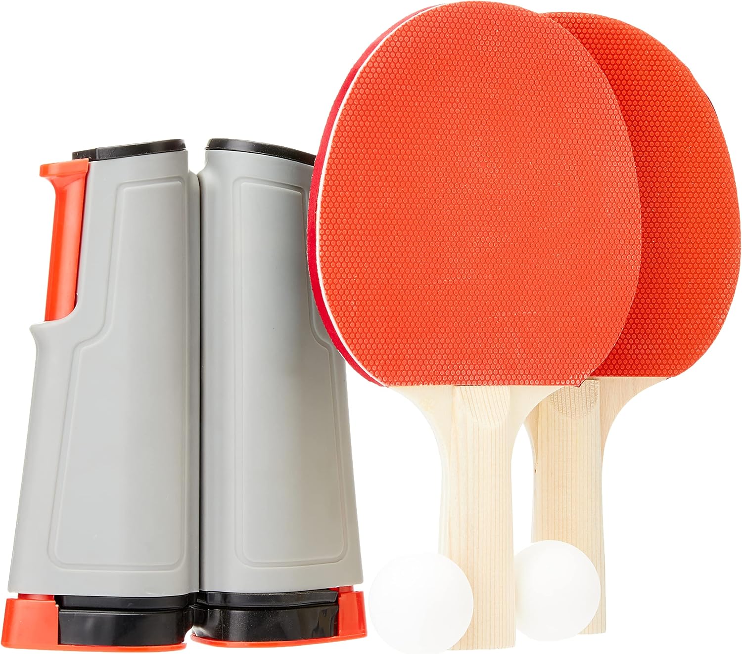 Tobar Table Tennis Set with Expanding Net to Fit Any Table,Red / Black ...