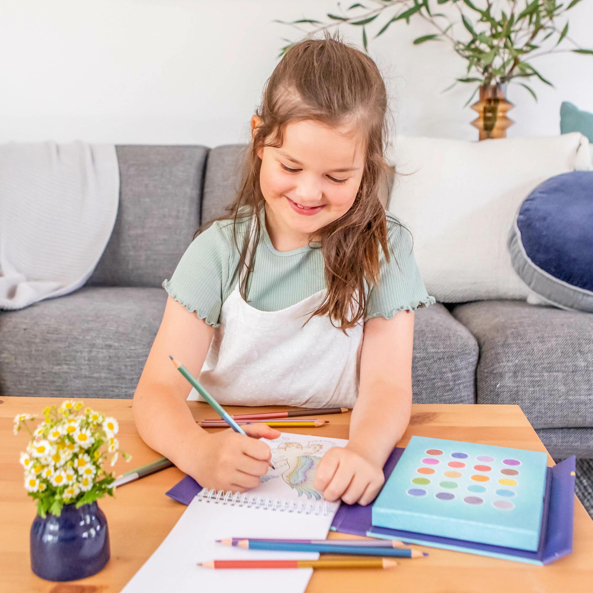 Pencil Shading Techniques For Children How To Shade With Coloured