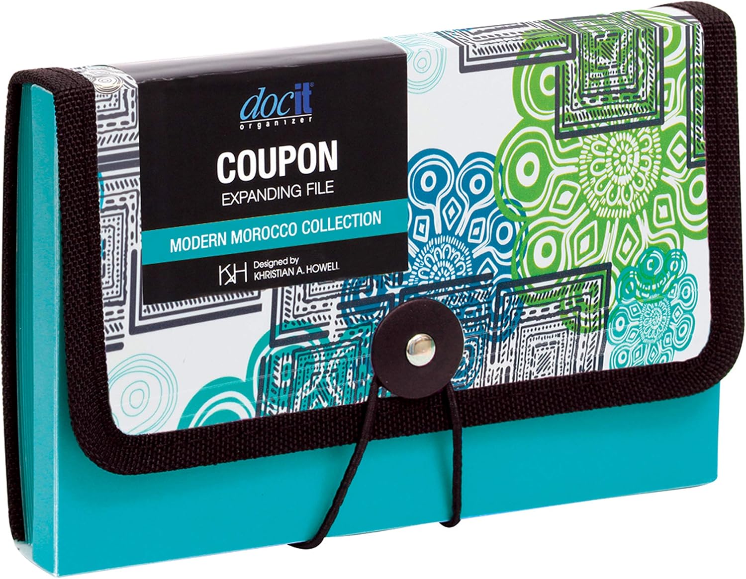 Amazon.com: DocIt Organizer Coupon File, Designer Modern Morocco, 13 ...