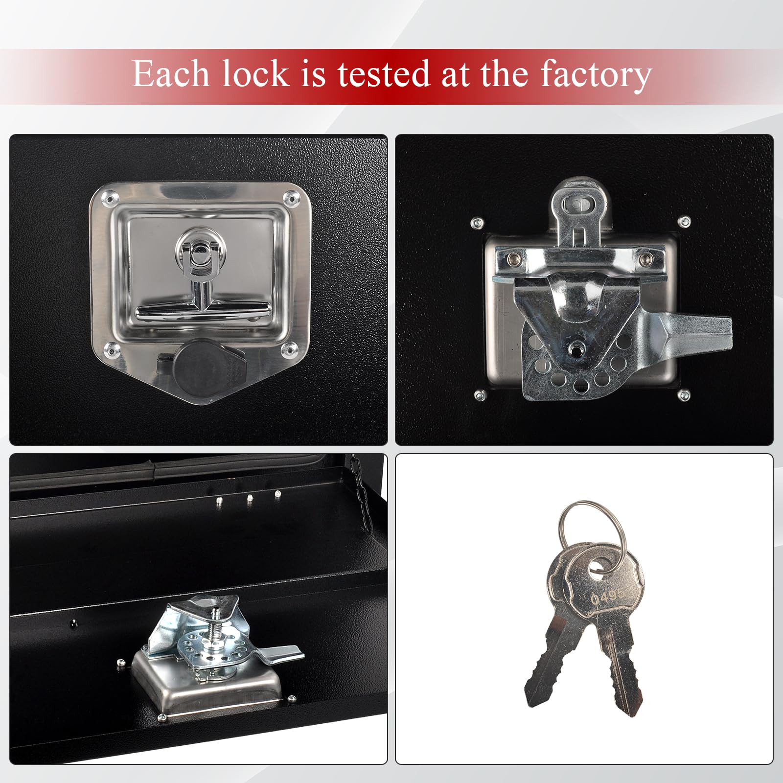 Snapklik.com : BIGREAT 24 Inch Steel Underbody Truck Tool Box & T ...