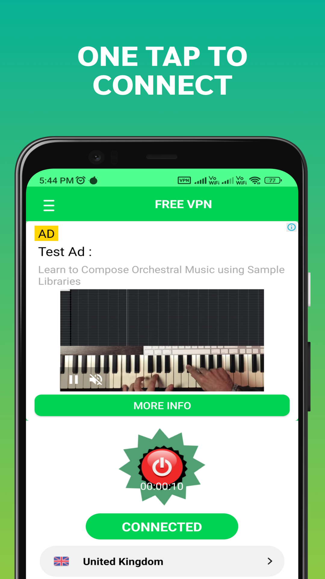 Free VPN - Unlimited Fast Proxy VPN - App on the Amazon Appstore