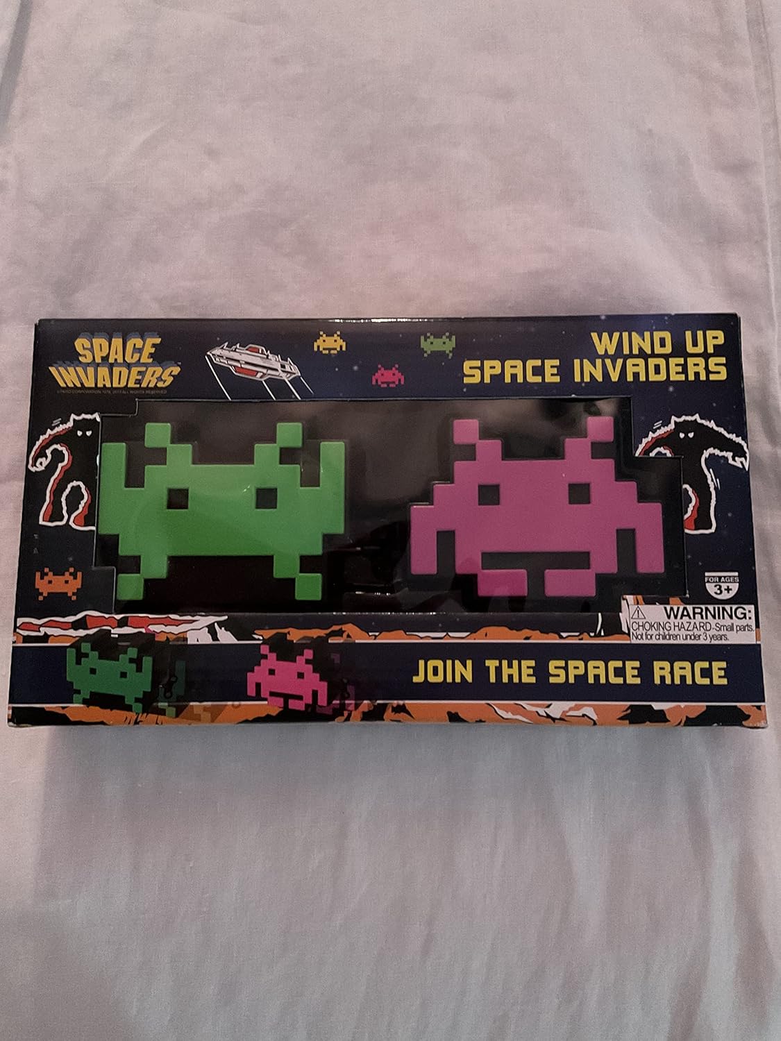 Amazon.com : Space Invaders Wind-Up Characters, Set of 2 : Baby Toys : Baby