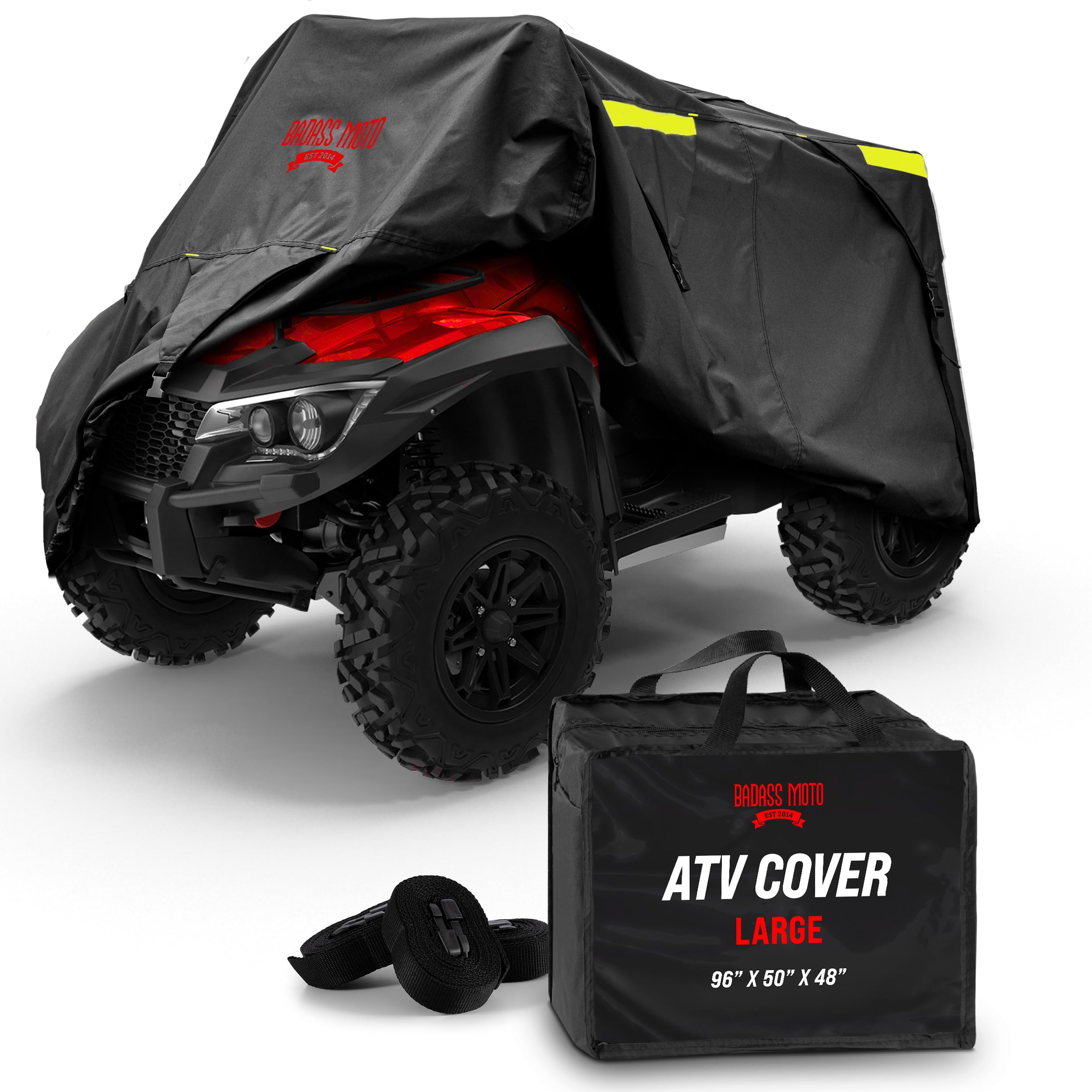 Amazon.com: Badass Moto ATV Covers Waterproof Outdoor Heavy Duty, 4 ...