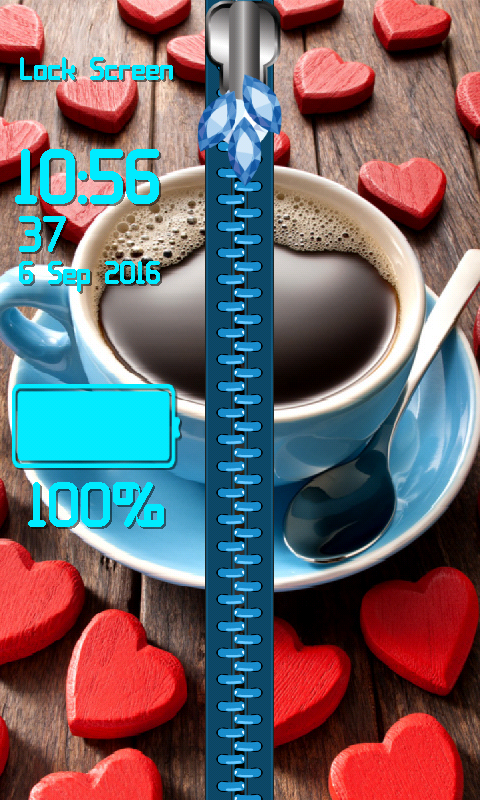 Coffee Zipper Lock Screen:Amazon.com:Appstore for Android