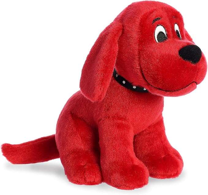 Amazon.com: Aurora® Playful Clifford® Sitting Clifford Stuffed Animal ...