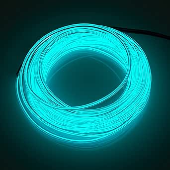 SZILBZ EL Wire,Neon Lights Noise Reduction Neon Glowing Strobing ...