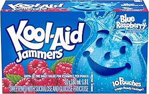 Kool-Aid Jammers, Blue Raspberry : Amazon.ca: Grocery & Gourmet Food