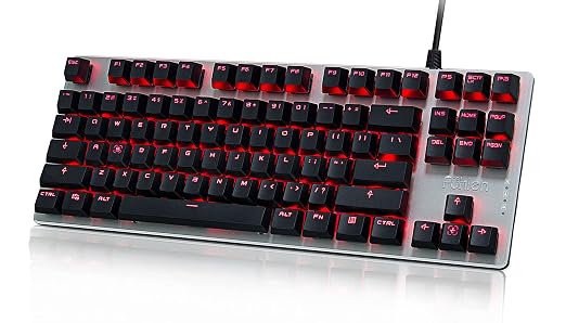 Amazon.in: Buy Fuhlen G87 Mechanical Keyboard 87 Keys - Linear & Clicky ...